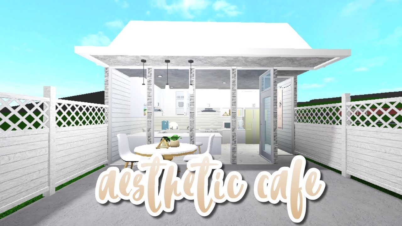 Small Aesthetic Cafe L Bloxburg Youtube