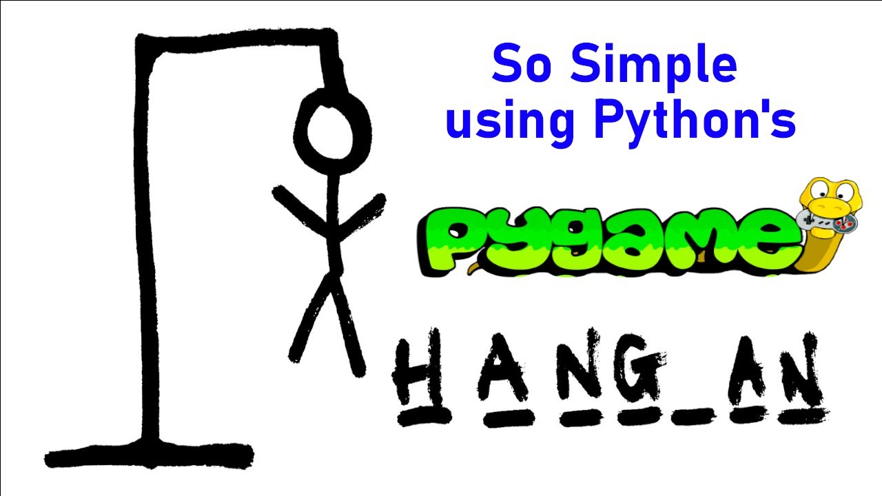 Gui Python Project Hangman Game Using Pygame 2020 Lockdown Quarantine
