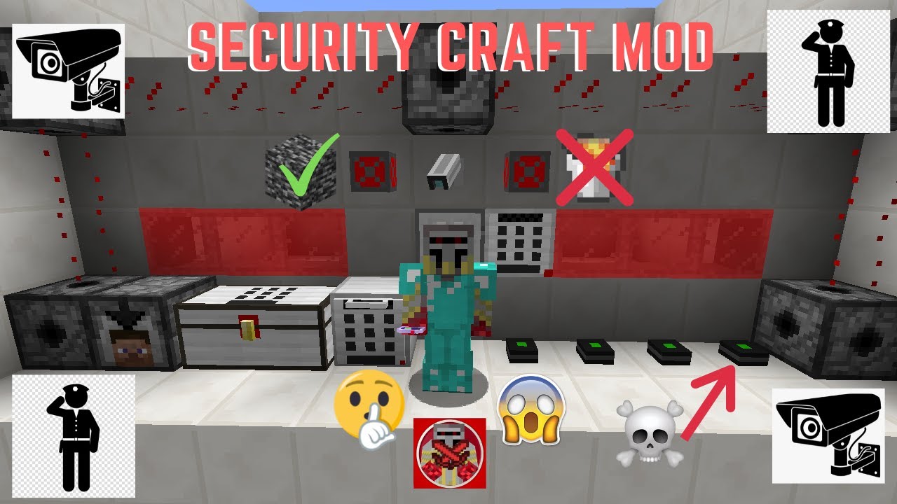Download Security Craft Mod For Minecraft
