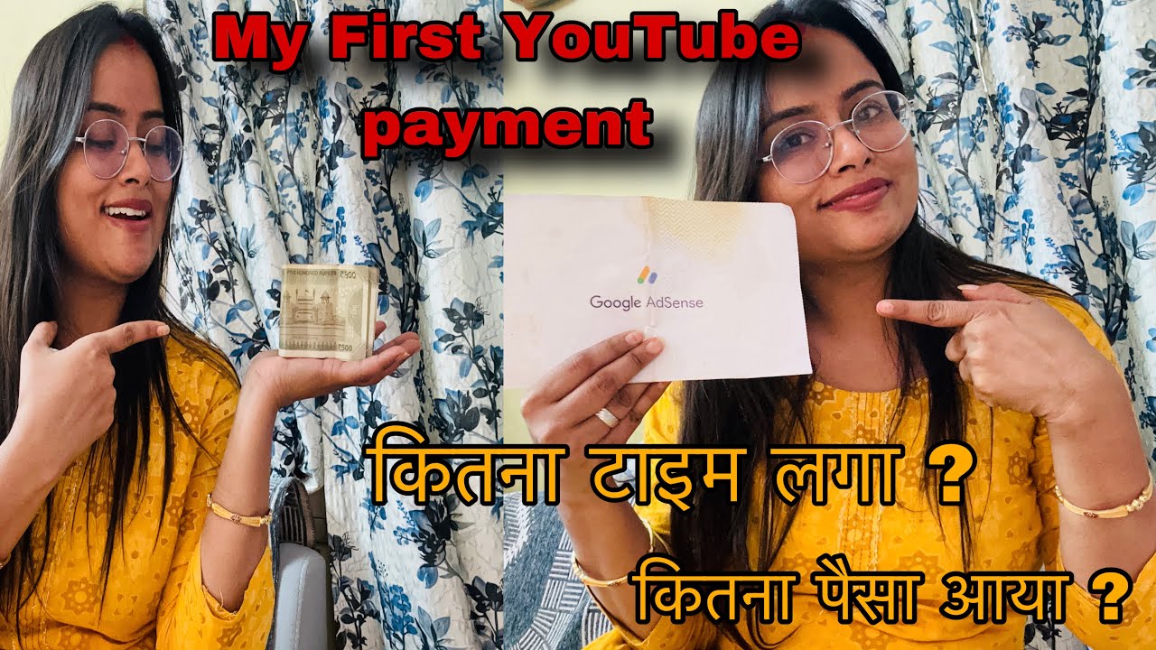 My First Youtube Payment Youtube Earning My Youtube Journey Youtube
