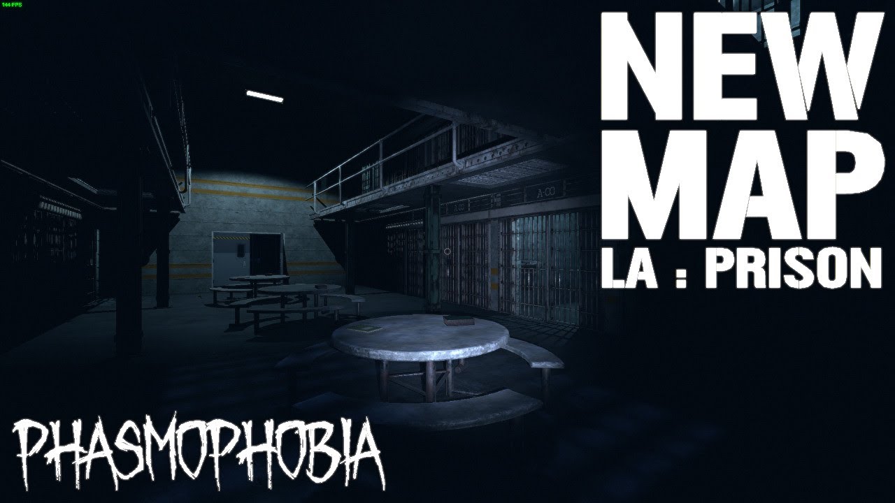 New Map Prison Phasmophobia Fr Beta Nouvelle Map La Prison
