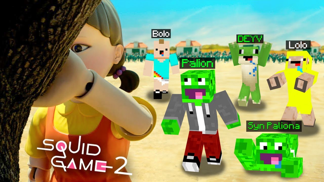 Dołączyliśmy Do Squid Game 2 W Minecraft Youtube
