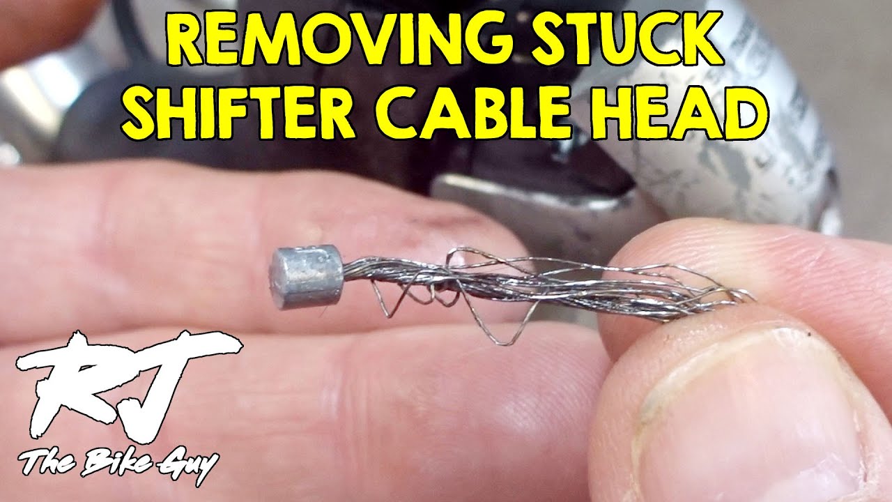 Removing Stuck Broken Shift Cable Head From Shifter Improvise Adapt
