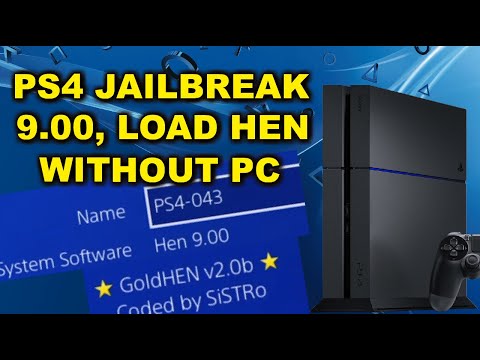 Ps4 Jailbreak 9 00 Without Pc Auto Load Goldhen From Hosts Youtube