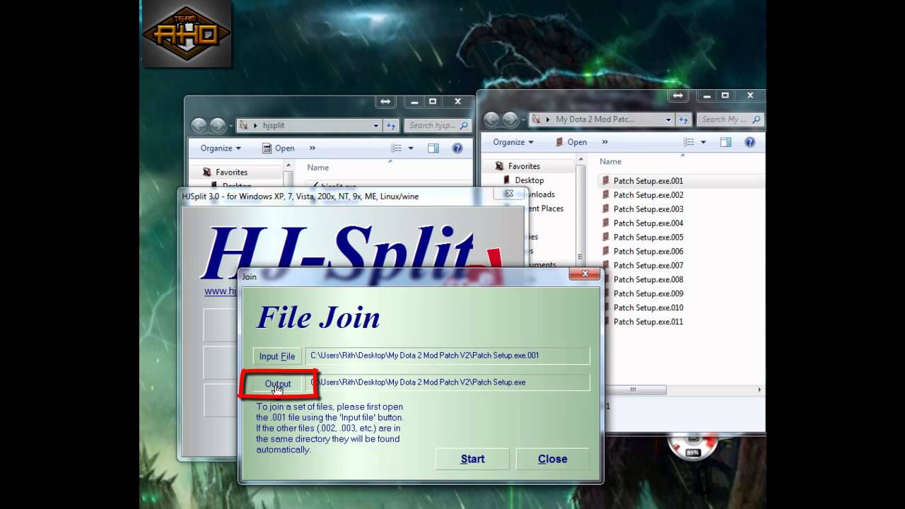 How To Join Split File Youtube
