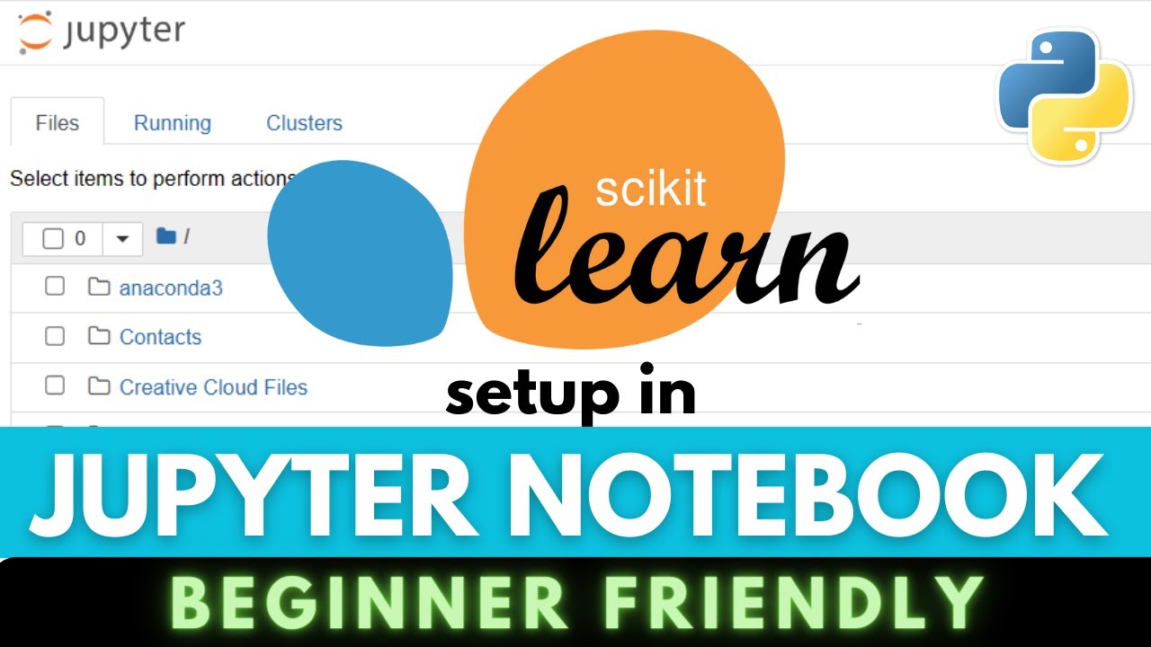 How To Install Sklearn In Jupyter Notebook Scikit Learn Youtube