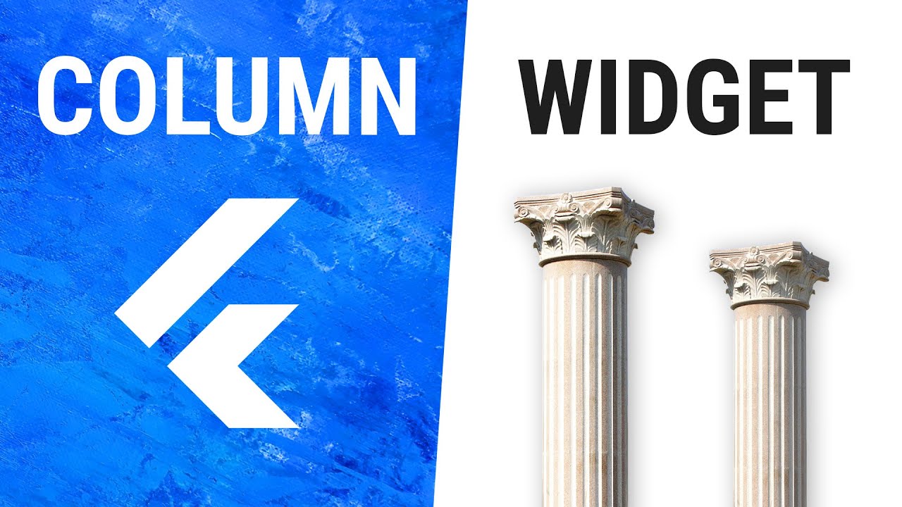 Flutter Column Widget Youtube