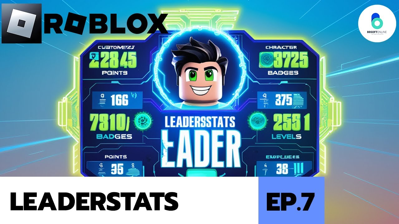 Leaderstats ใน Roblox Ep7 Youtube