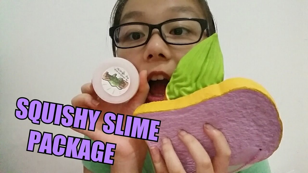 Slime Squishy Package Youtube