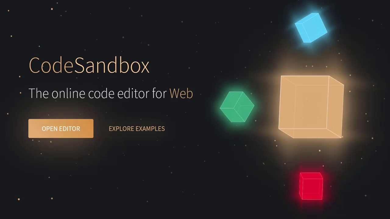 Codesandbox Web Geliеџtiriciler Iг In Online Editor Youtube