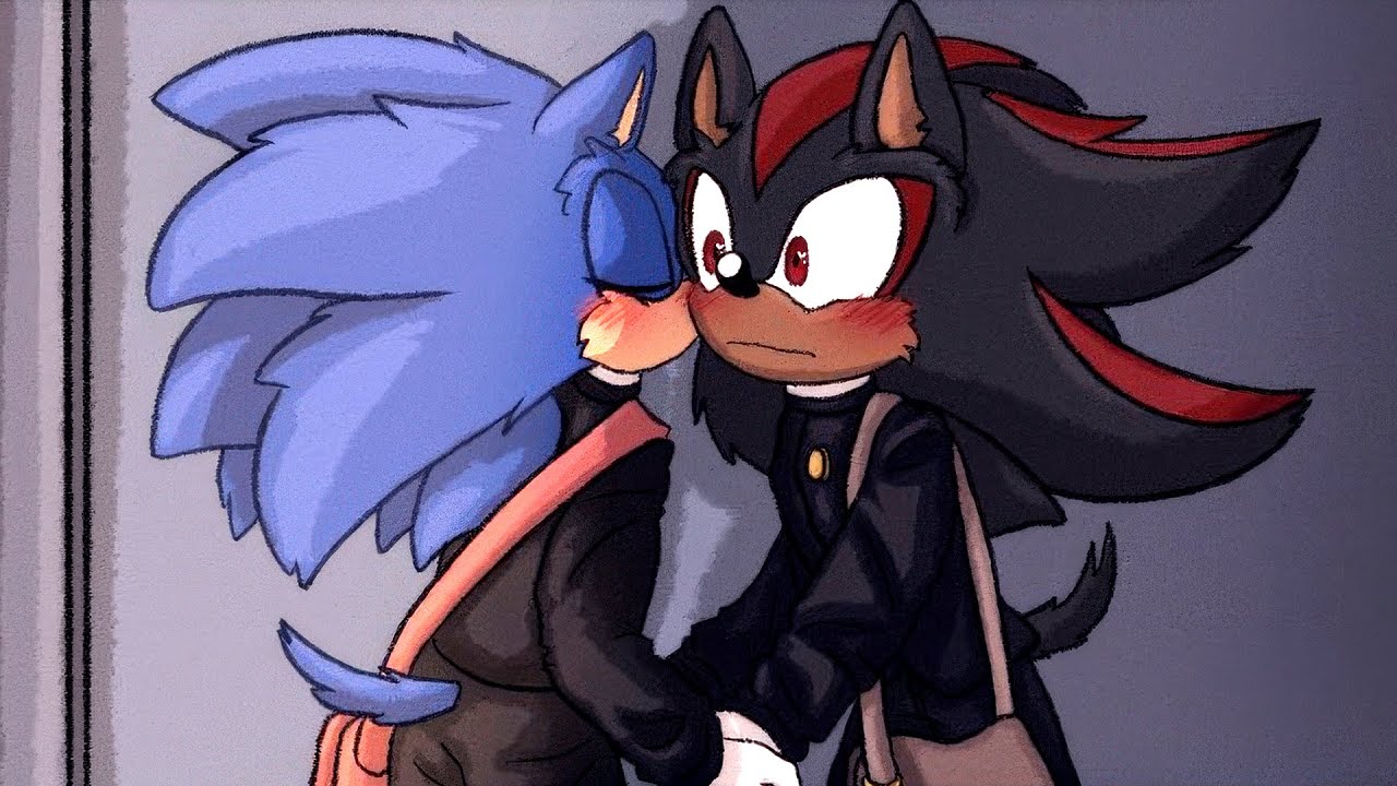 School Love рџґ Shadow X Sonic Sonadow Comic Dub Youtube