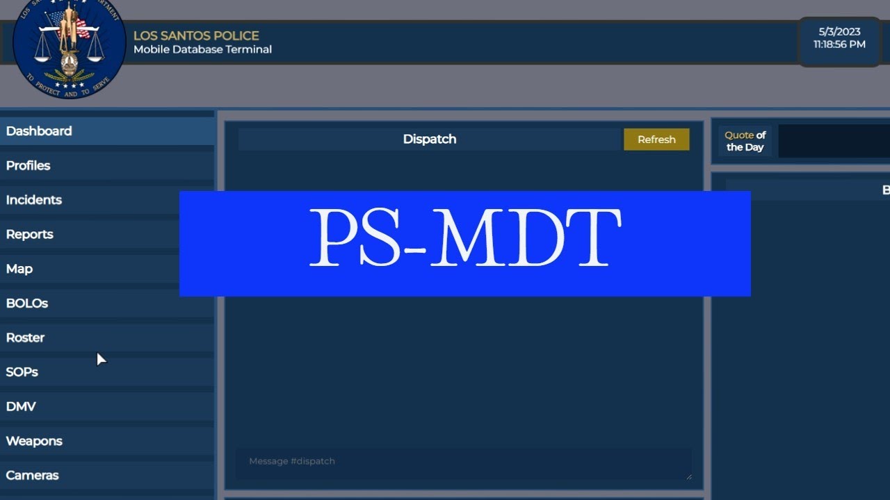 Police Mdt Fivem Store