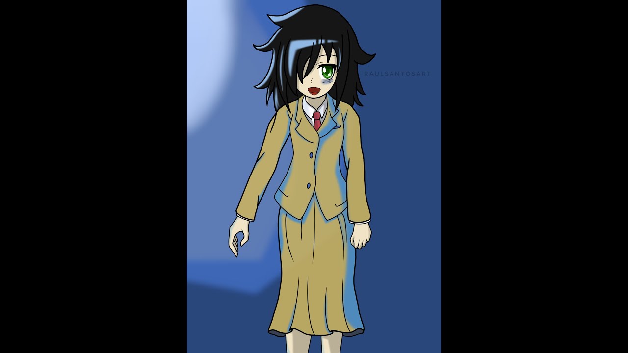 Dubujo De Tomoko Kuroki De Watamote Speedpaint Youtube