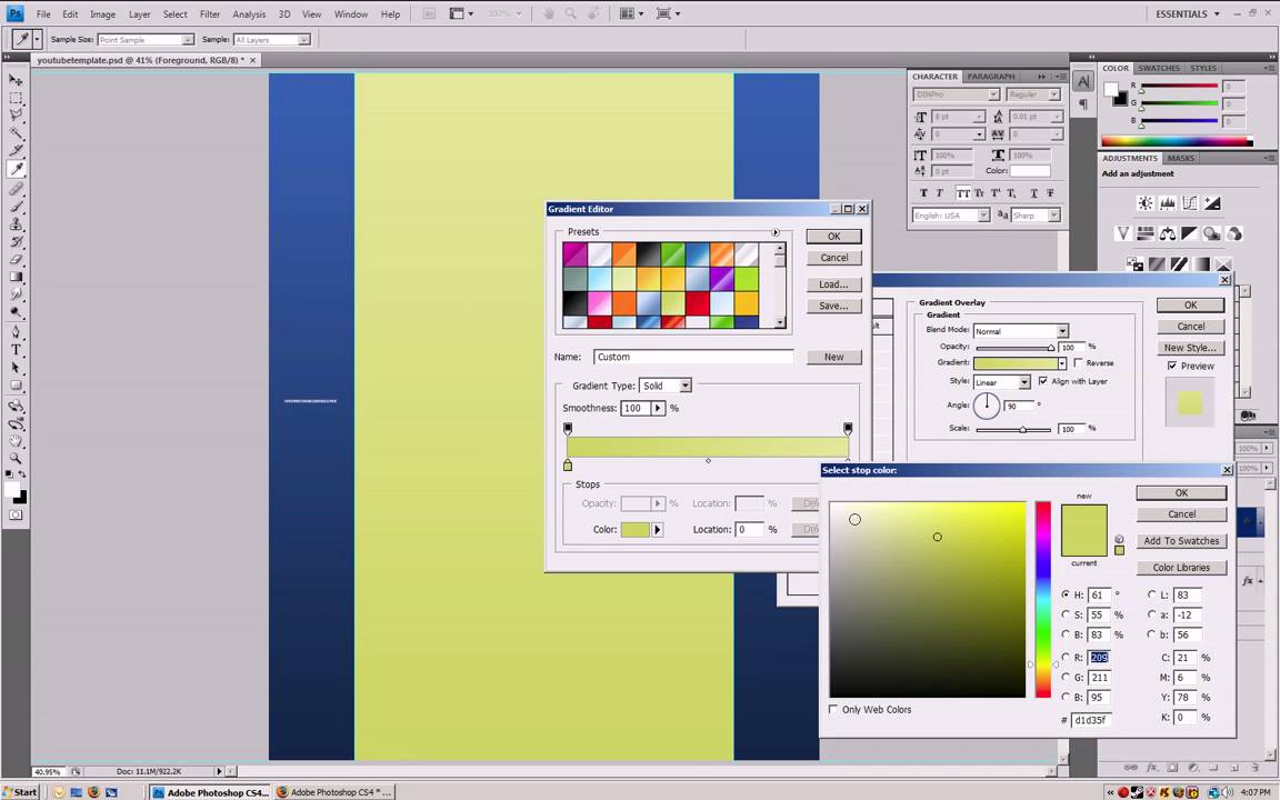 Custom Youtube Template Tutorial Youtube
