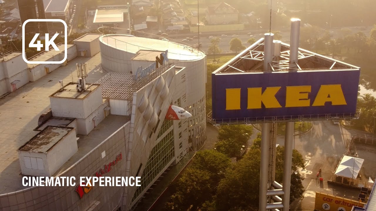Cinematic Drone Footage Ikea Mutiara Damansara Youtube