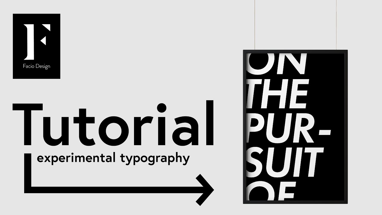 Experimental Typography Tutorial Youtube