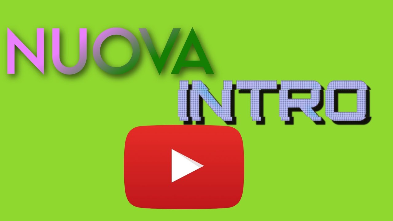 Nuova Intro ёяшб Youtube