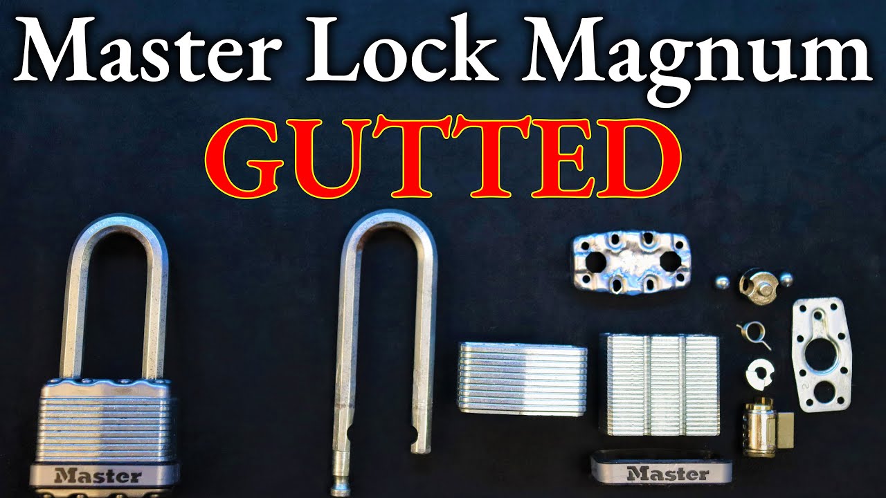 264 Master Lock Magnum M1 Picked And Gutted Youtube