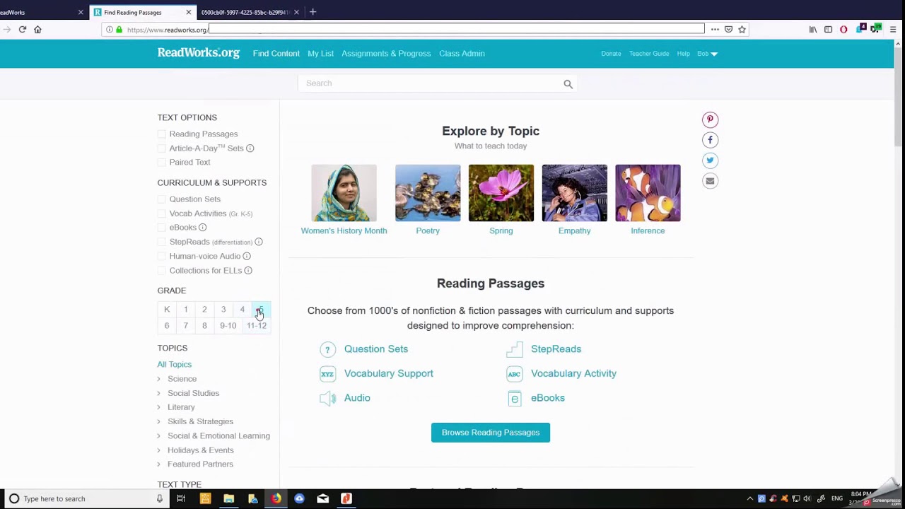 Why I Use Readworks Org For Reading Comprehension Youtube