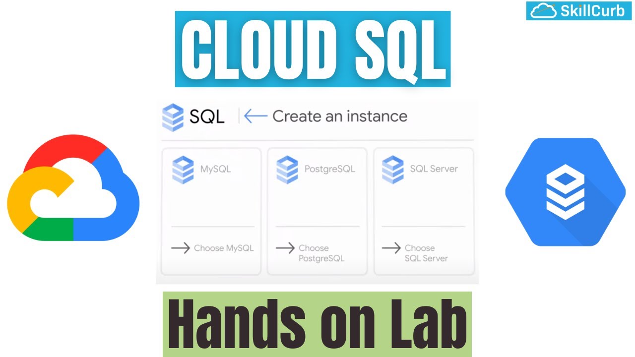 Google Cloud Sql Hands On Lab For Beginners Youtube