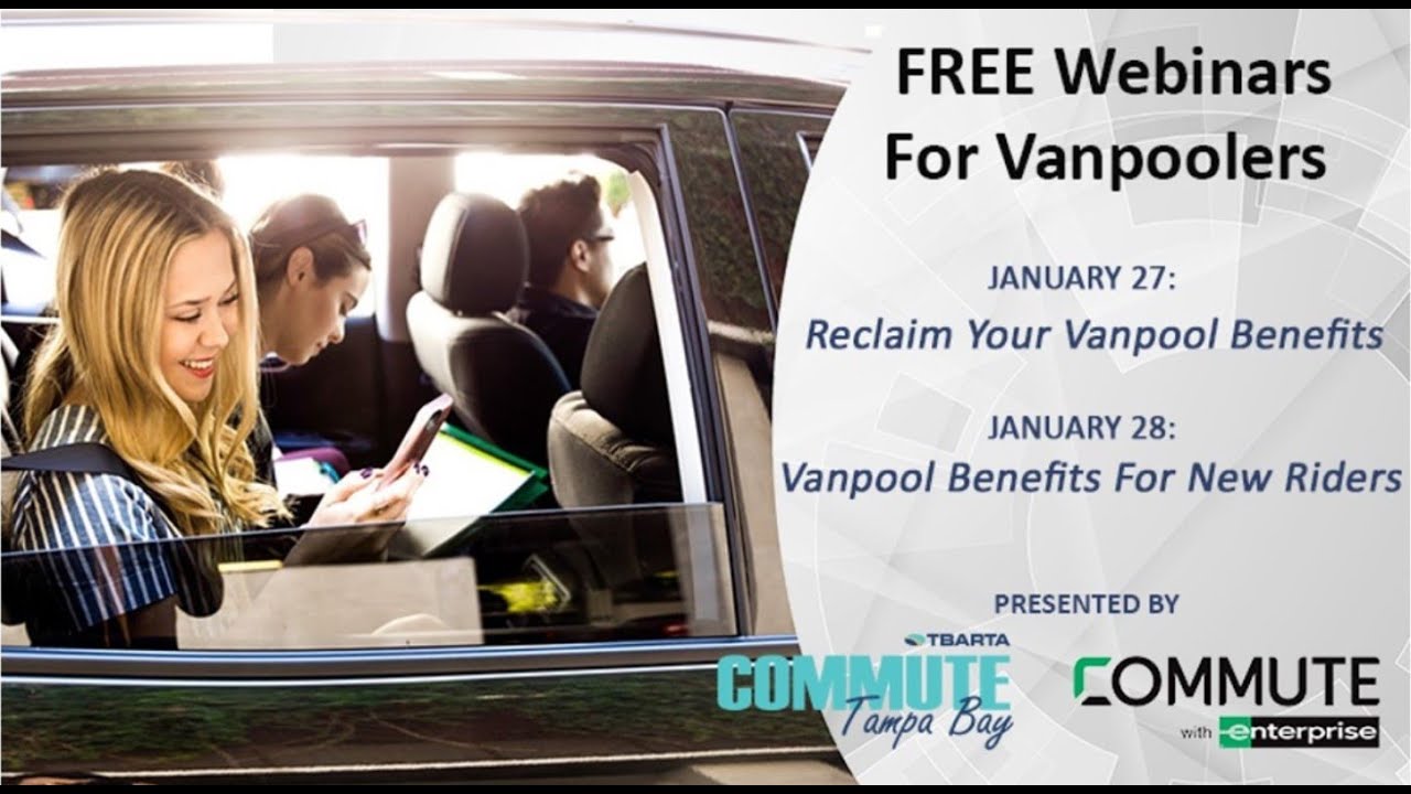 Reclaim Your Vanpool Benefits Webinar Youtube