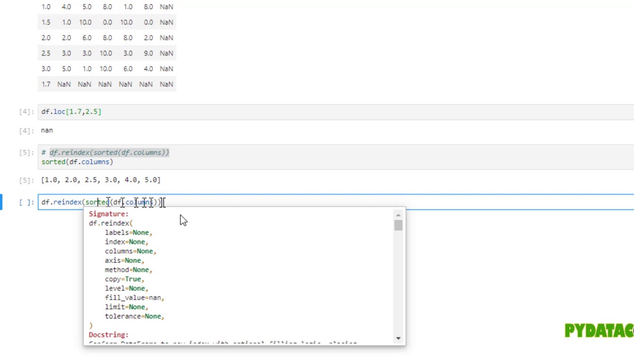 Interpolation With Python Pandas Youtube