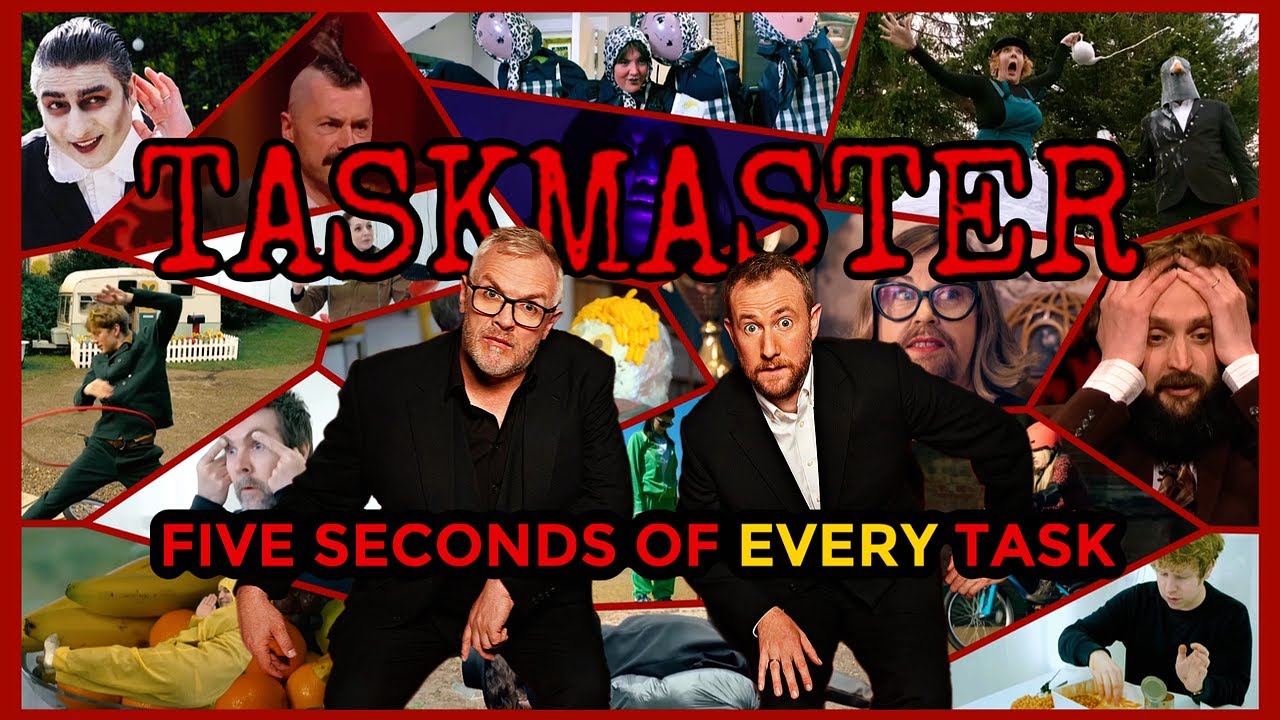 Taskmaster Uk Five Seconds Of Every Task Up To Series 17 Youtube