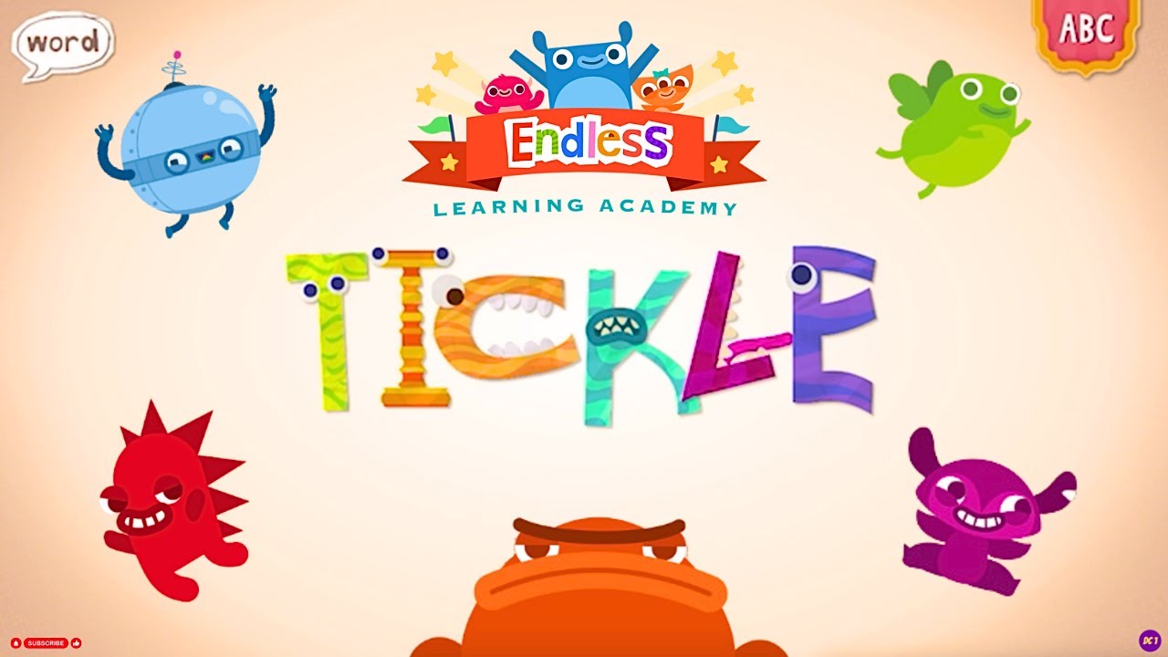 рџ Let S Learn Abc Endless Alphabet T Is For Tickle Exciting