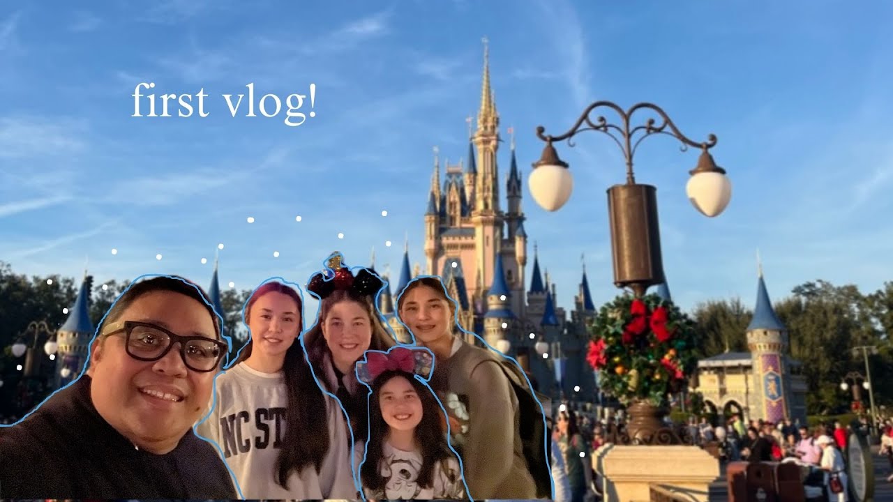 First Vlog Disney Trip Youtube