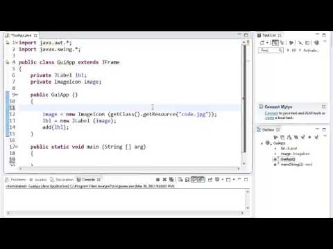Java Gui Tutorial 3 Adding Image Youtube