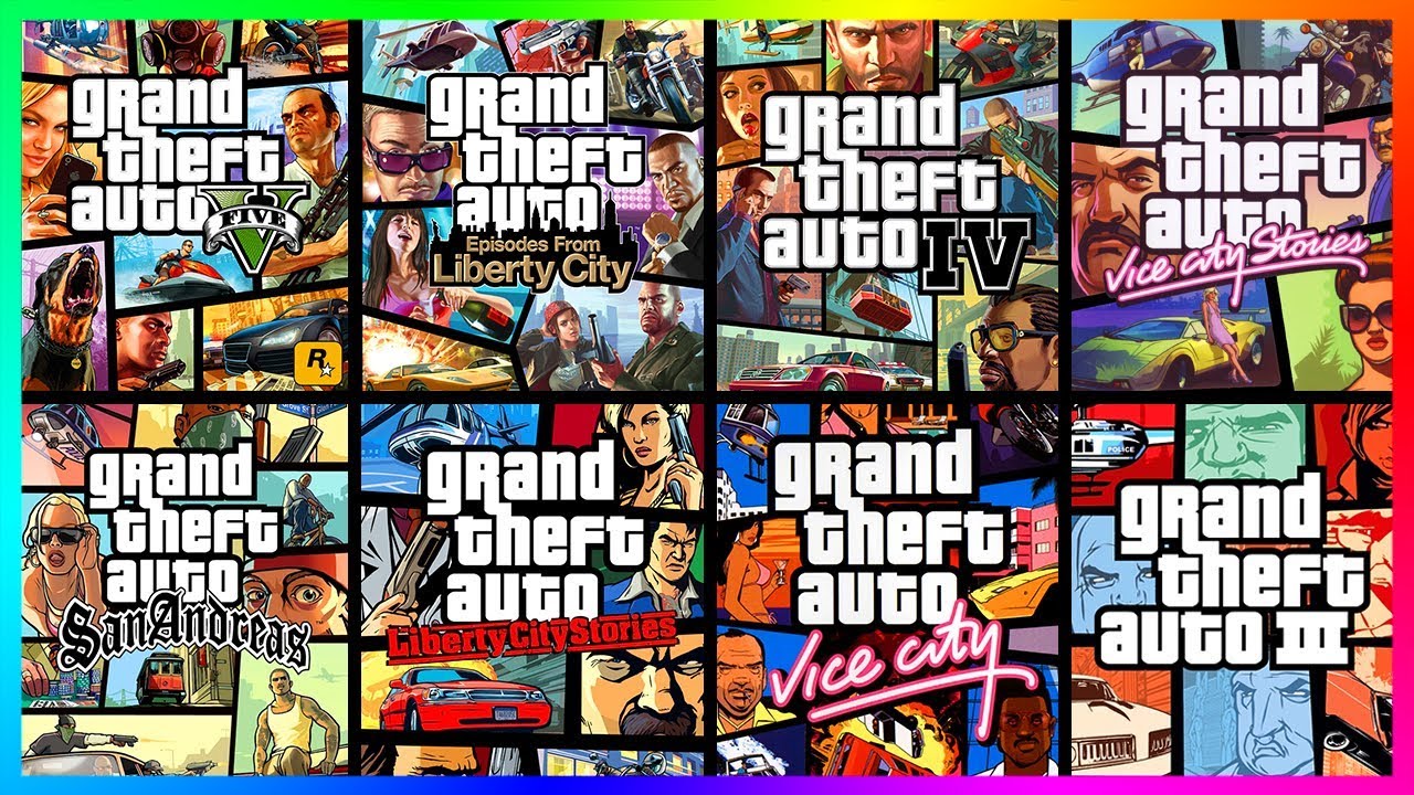 Grand Theft Auto Series Games