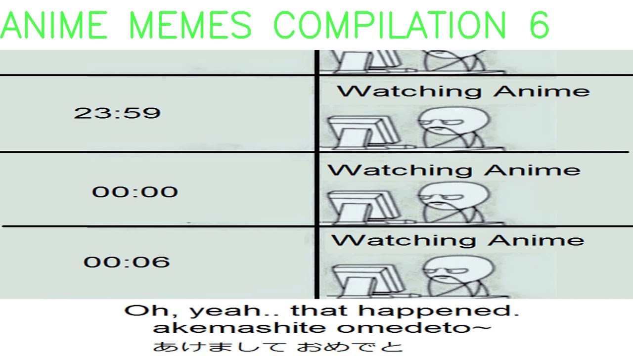 Anime Memes Compilation 6 Youtube