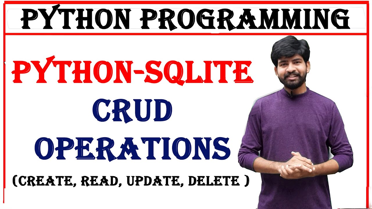 Crud Operation In Python Crud Operations In Database Using Python