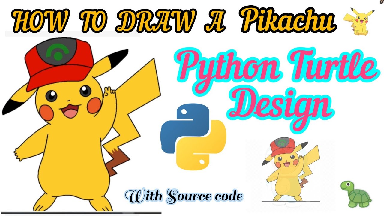 How To Draw A Pikachu Using Python Turtle рџђў Python Turtle Design