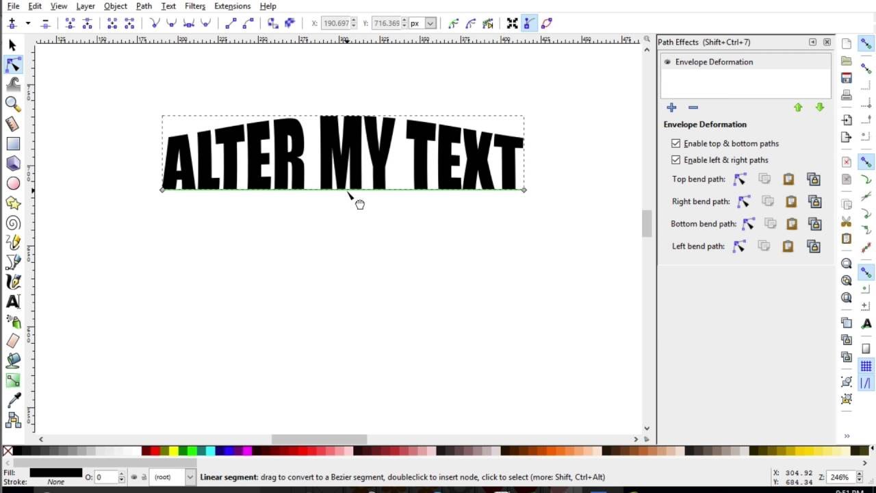 Inkscape Text Tutorial