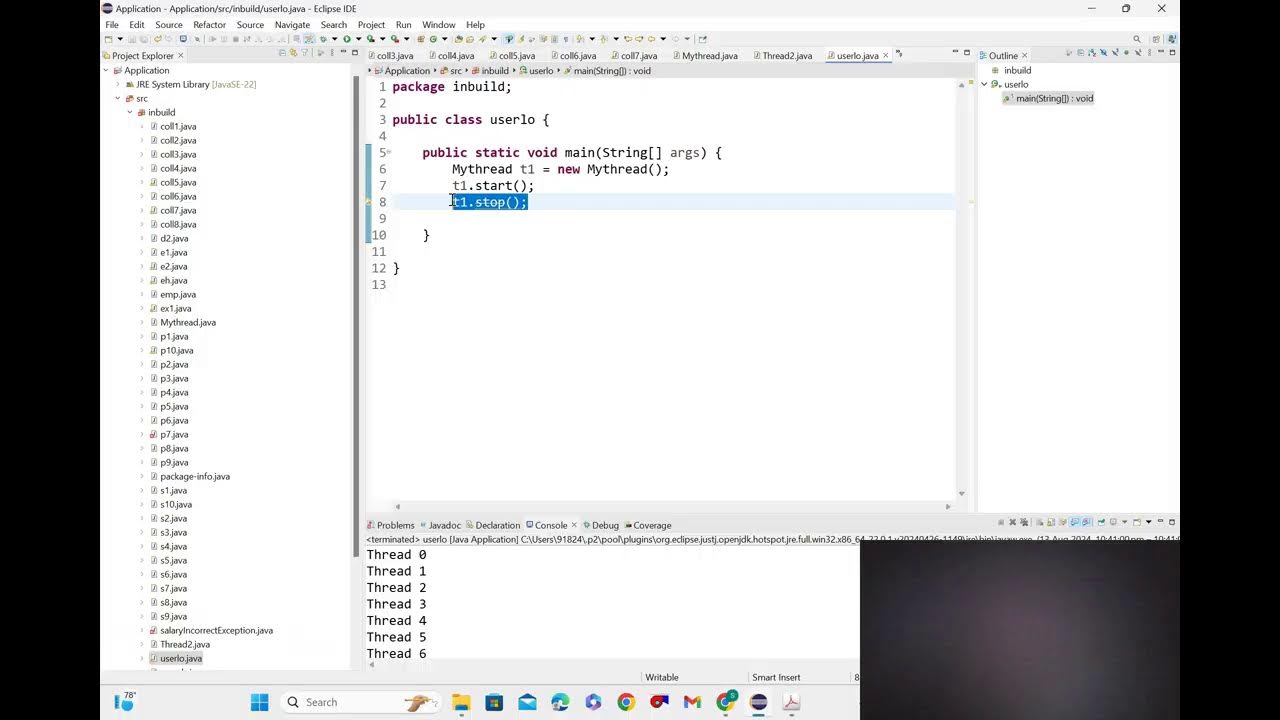 Day 28 Corejava Youtube