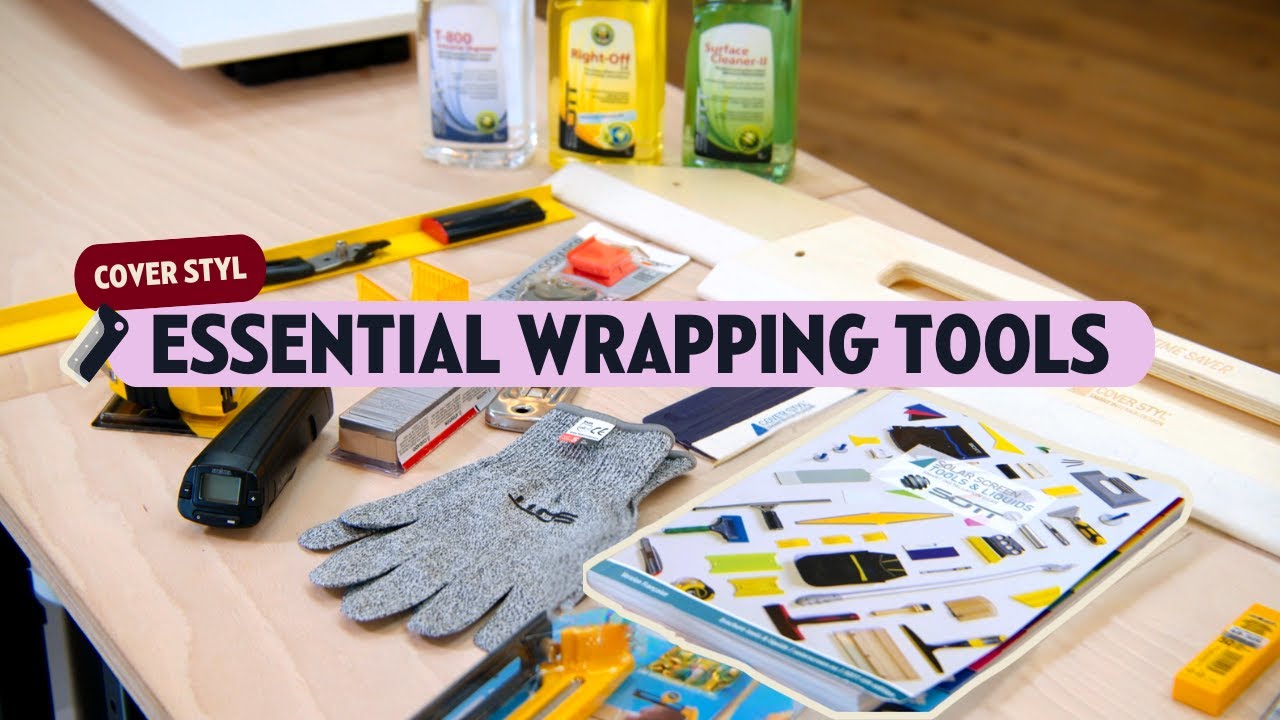 Must Have Tools For Cover Styl Wrapping With Justin Pate Youtube