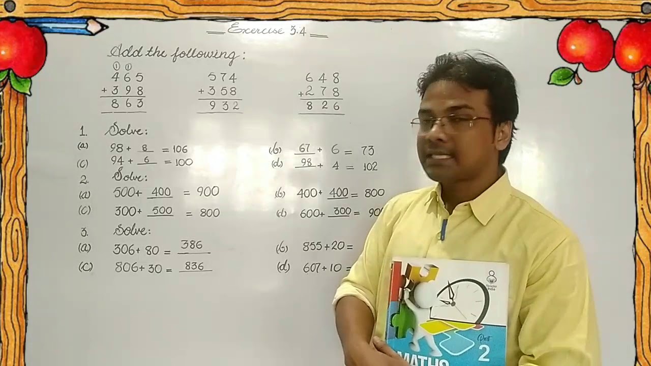 Class Ii Maths Youtube