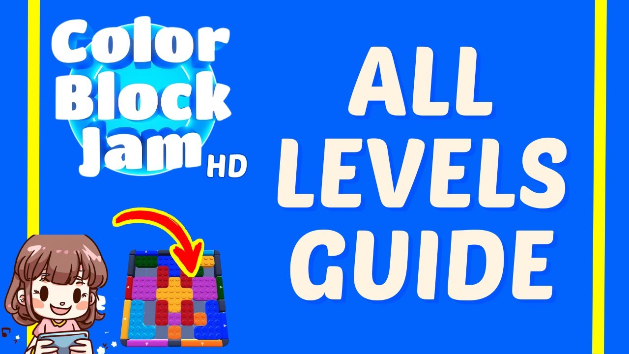 Color Block Jam All Levels Guide Find Your Levels Here Youtube