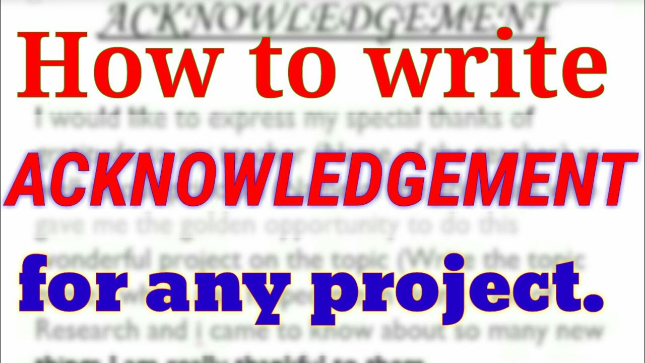 Ppt Tips For Writing Acknowledgement Powerpoint 53 Off