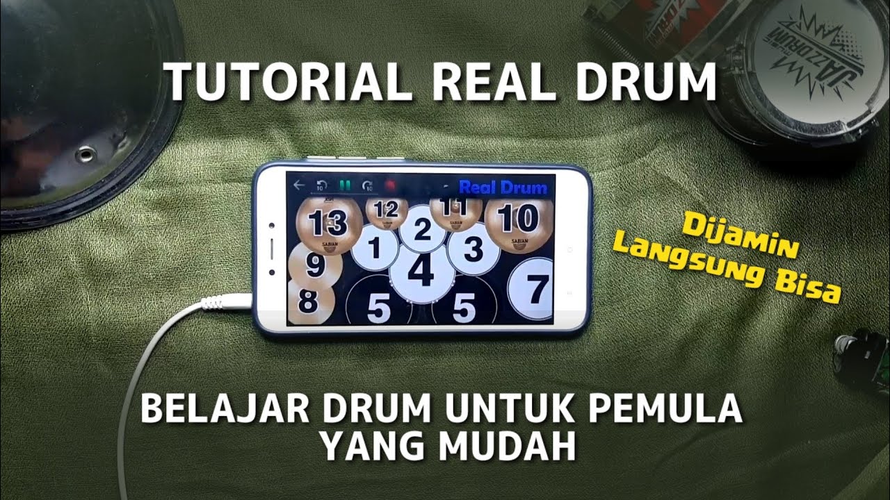 Cara Bermain Real Drum Untuk Pemula Yang Mudah Youtube