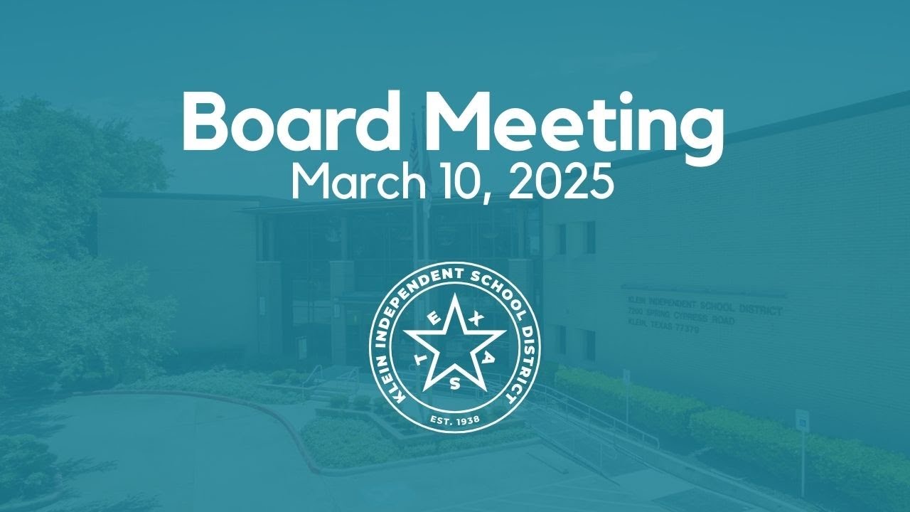 March 10 2025 Regular Board Meeting Youtube