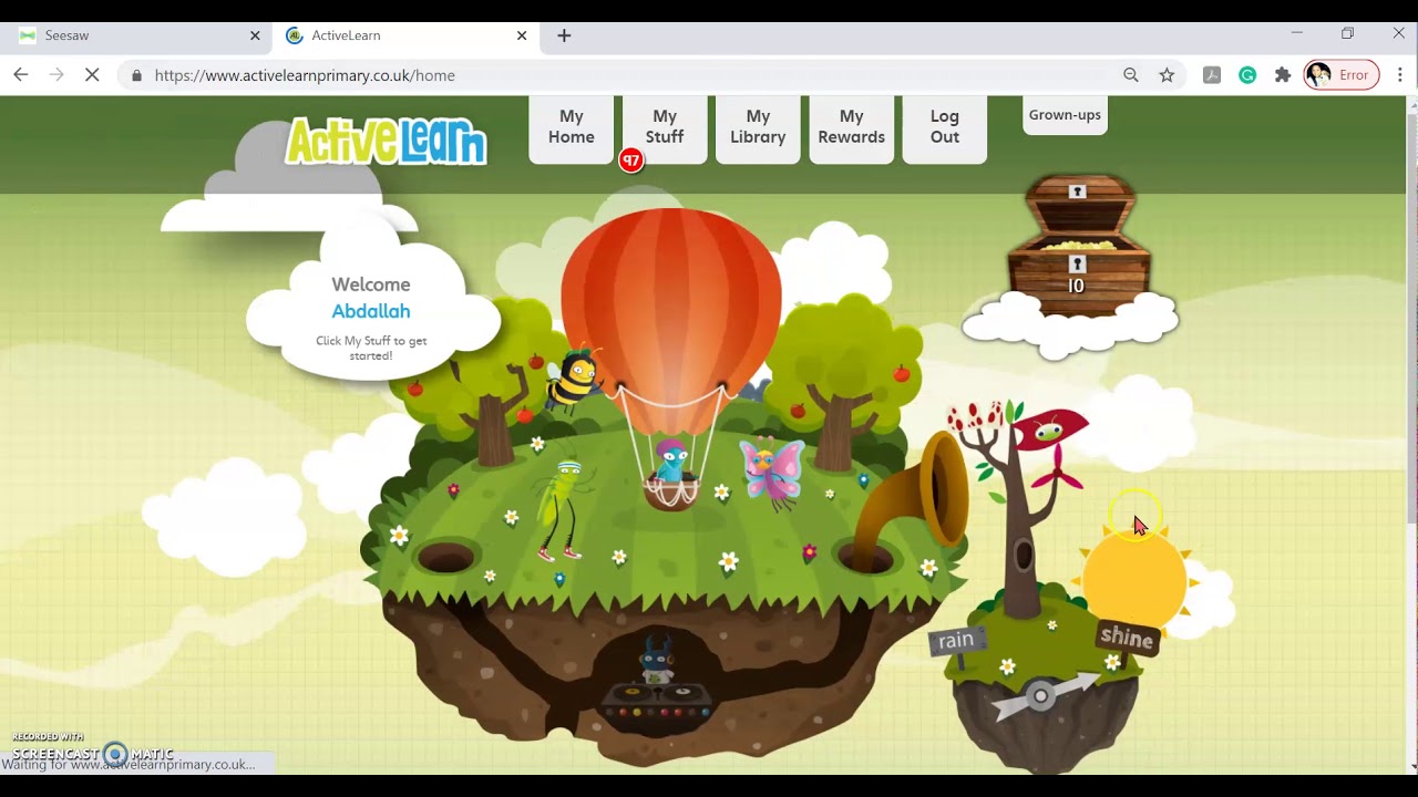 Activelearn Book Reading Youtube