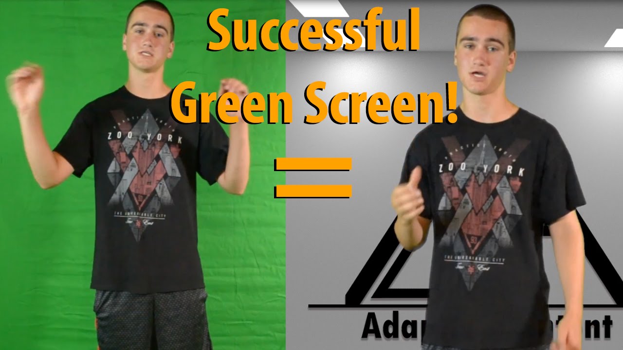 Green Screen Setup And Tips Youtube