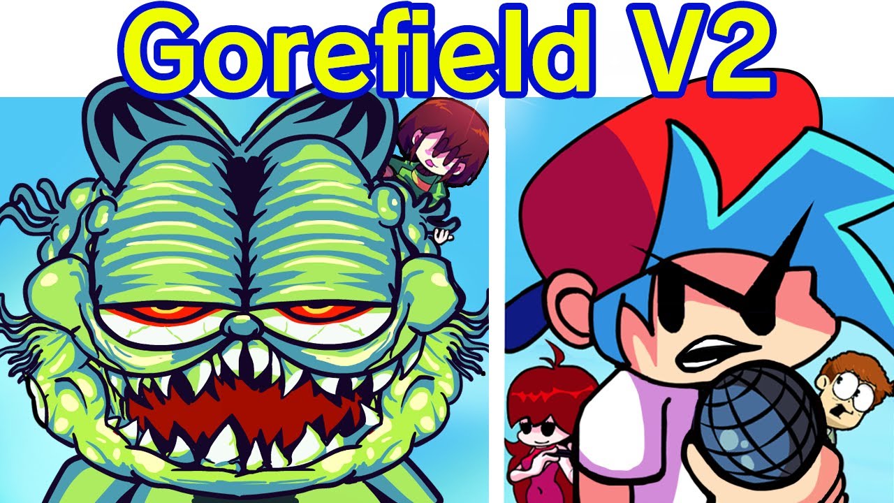 Friday Night Funkin Vs Gorefield V2 Full Week Ending Fnf Mod