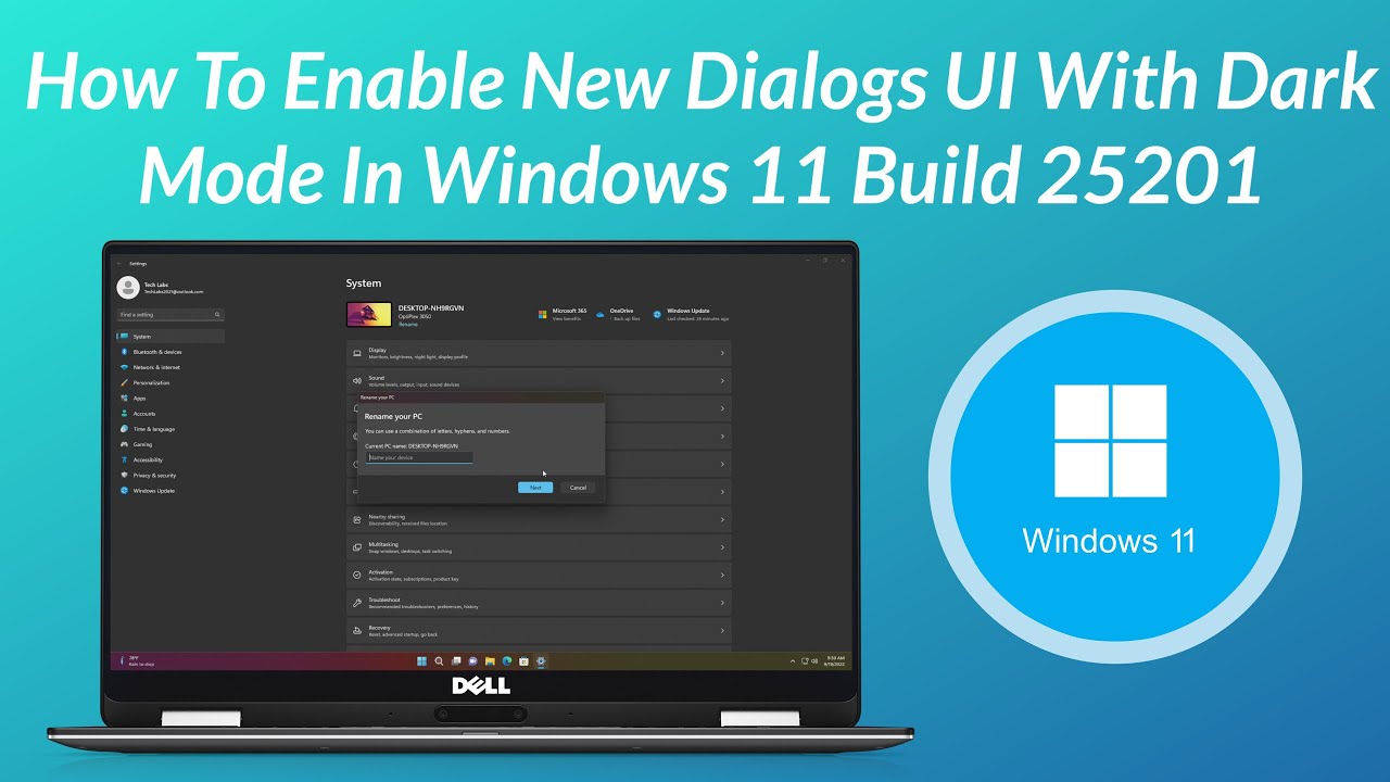 Enable Or Disable New Dialogs Ui With Dark Mode Theme In Windows 11 How ... Enable Or Disable New Dialogs Ui With Dark Mode Theme In Windows 11 How ...