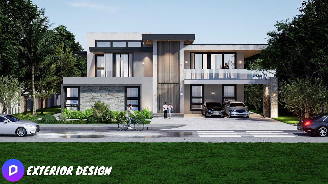 How To Create Realistic Exterior Design In D5 Render Step By Step