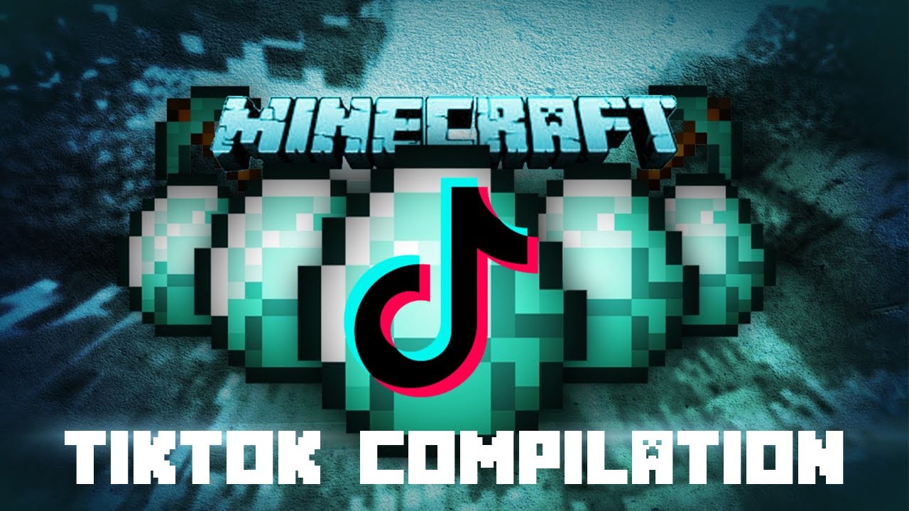 Minecraft Tiktok Compilation Diamond Mix Youtube