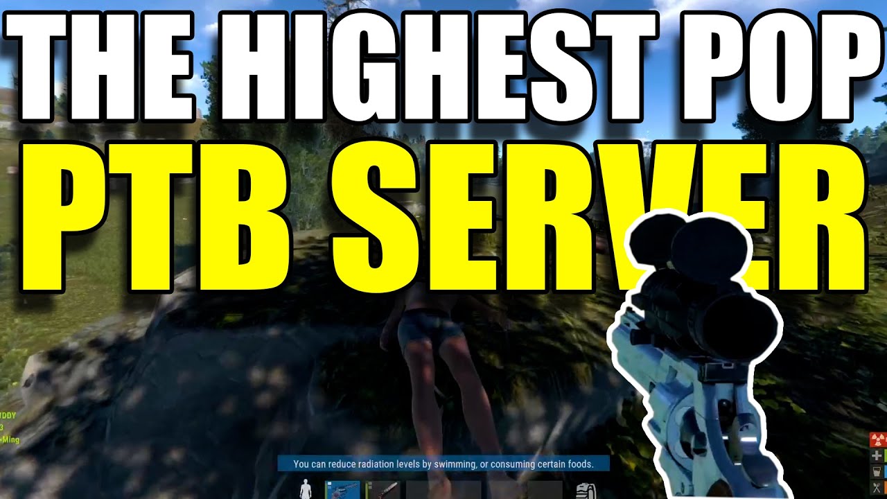 The Highest Pop Ptb Server Rust Console Youtube
