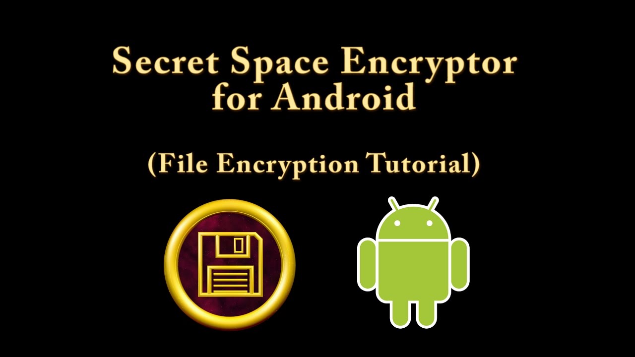 Android File Encryption Tutorial Youtube